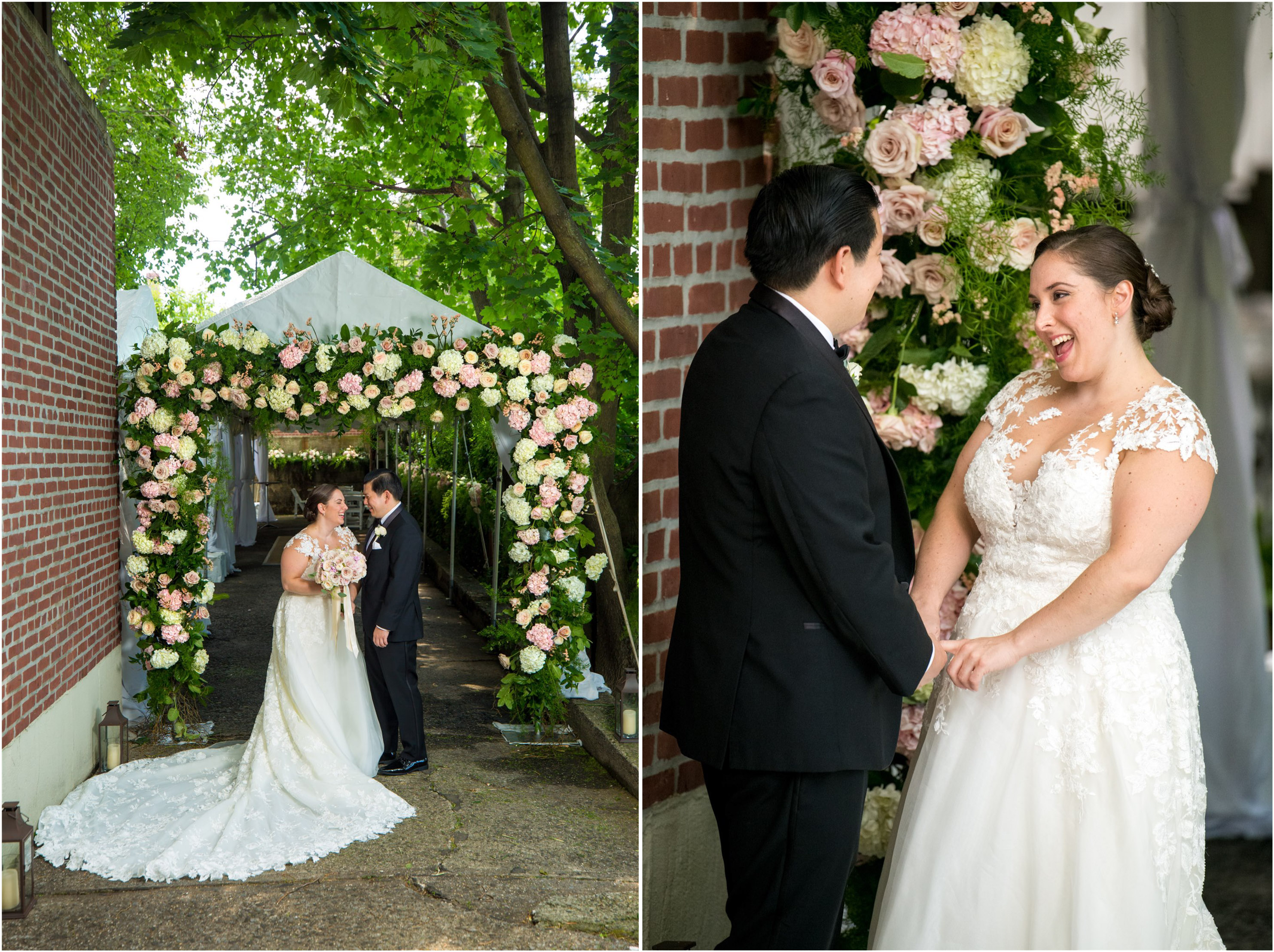 Backyard Church Wedding in Queens, New York - David Perlman Photography